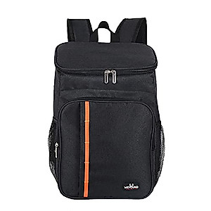 Cooler Backpack 20L Insulated Backpack Coolers Lightweight Leak-Proof (black)