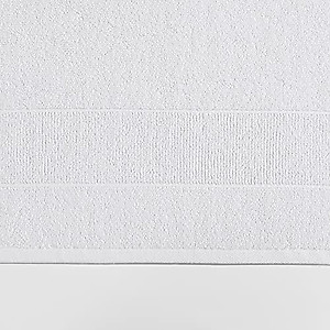 Tommy Bahama- Washcloths, Absorbent & Fade Resistant Cotton Towel Set, Fashionable Bathroom Decor (Island Retreat White, 12 Piece)