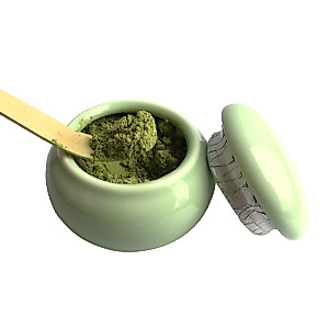 Artcome Traditional Japanese Matcha Tea Set, Matcha Whisk, Traditional Scoop, Matcha Bowl & Caddy, Ceramic Whisk Holder, Handmade Matcha Ceremony Kit (9Pcs)