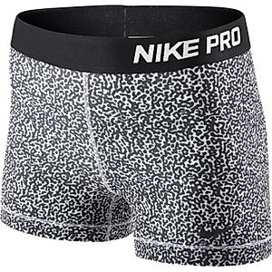 Nike Womens Pro 3-Inch Mezzo Shorts Black/White