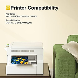26A CF226A 226A High Yield - SHEENGO Compatible 226A Toner Cartridges Replacement for HP 26A CF226A 26X CF226X to use with M402n M402dn M402dw Pro MFP M426fdw M426fdn Printer (4 Black)
