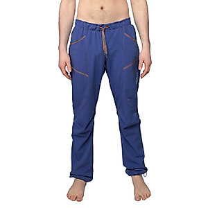Ucraft "Xlite Rock Climbing Bouldering and Yoga Pants. Lightweight Stretchy Trousers (M, Deep Blue Melange)