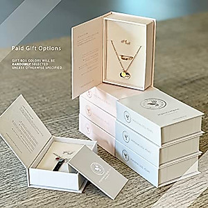 Personalized Gifts Initial Name Necklace Handmade Family Jewelry Gifts for Women Mom Grandma Family Gifts Graduation Day Gift for Best Friend Jewelry Friendship Necklace Letter Jewelry Gift -LCN-ID