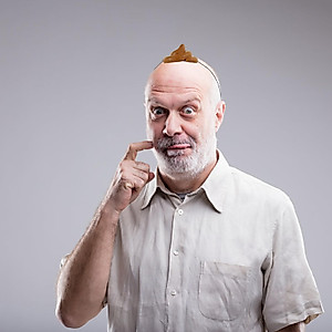 Alasum 3pcs Beanie Adult Poop Prom Funny Hat Funny Photography Props Kids Dress up Headband Poop Game Hats Creative Hat Party Hat Prop Cosplay Clothing Makeup Game Props