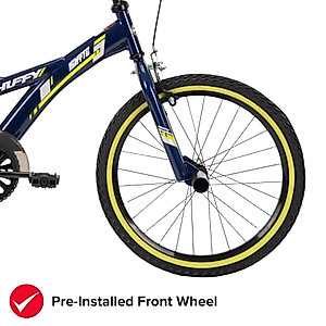 Huffy Ignyte 20” Boy’s BMX Bike, Quick Connect Assembly, Blue