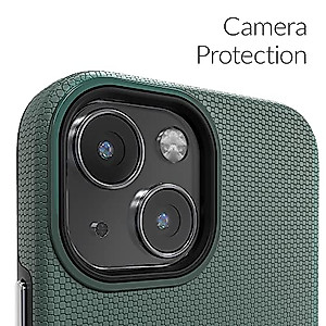 Crave Dual Guard for iPhone 13 Mini, Shockproof Protection Dual Layer Case for Apple iPhone 13 Mini (5.4") - Forest Green