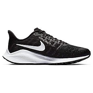 Nike Women's Air Zoom Vomero 14 Running Shoe, Black/Thunder Grey/White, Size 7.5