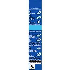 Kraft Original Macaroni & Cheese Dinner with Cauliflower Added to the Pasta (5.5 oz Box)