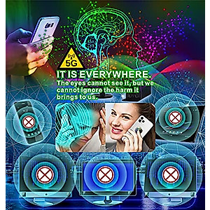 Crystal Diamond Flashing Sticker 6 pcs for Mobile Phones 2021 Latest Model–Anti-R Multi-Layer Protection Cell Phone Stickers, for Smart Phone, Laptops, Tablets, Pad, All Devices