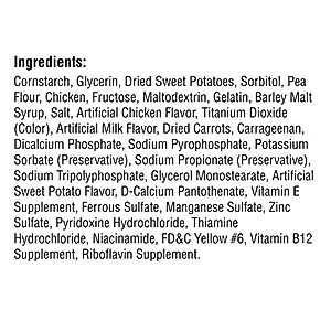 SmartBones Sweet Potato Dog Chew, Medium, 4 pieces/pack