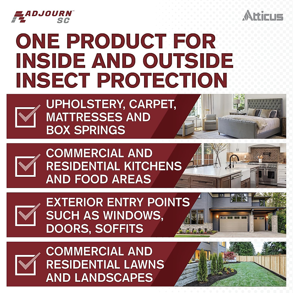 Adjourn SC (16 Ounce) Insecticide Concentrate - Compare to Suspend SC - Deltamethrin 4.75%