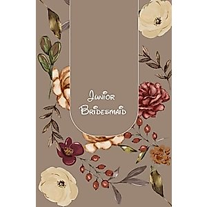 junior bridesmaid notes: Junior Bridesmaid Notes for journaling for girls