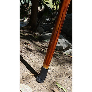 SE Survivor Series Hand Carved Flower Hiking/Walking Stick, 40" - WS630-40
