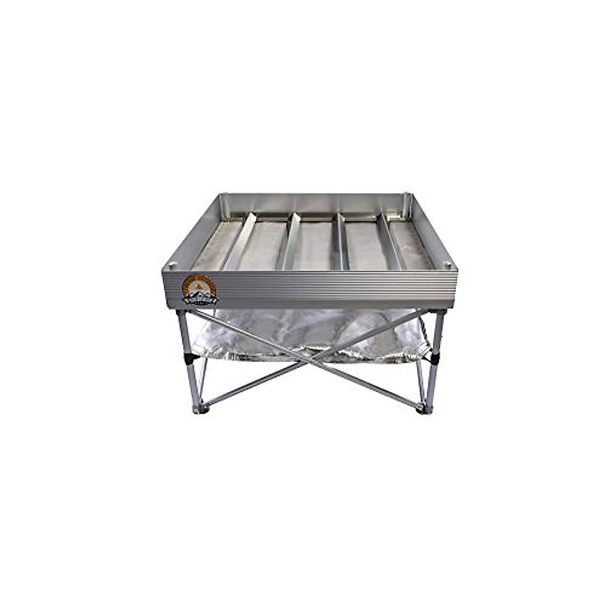 FIRESIDE OUTDOOR Frontier Grates | Dutch Oven Accessory for Pop-Up Fire Pit | Cook with Dutch Ovens | Extends The Life of Your Fire Mesh | 5lbs. Total Weight | Fits in Original Carrying Case