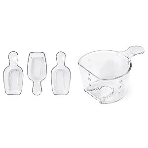 OXO Good Grips POP Container Accessories 3-Piece Scoop Set & NEW Good Grips POP Container Rice Measuring Cup