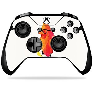 MightySkins Skin Compatible with Microsoft Xbox One X Controller - Punk Bird | Protective, Durable, and Unique Vinyl Decal wrap Cover | Easy to Apply, Remove, and Change Styles | Made in The USA