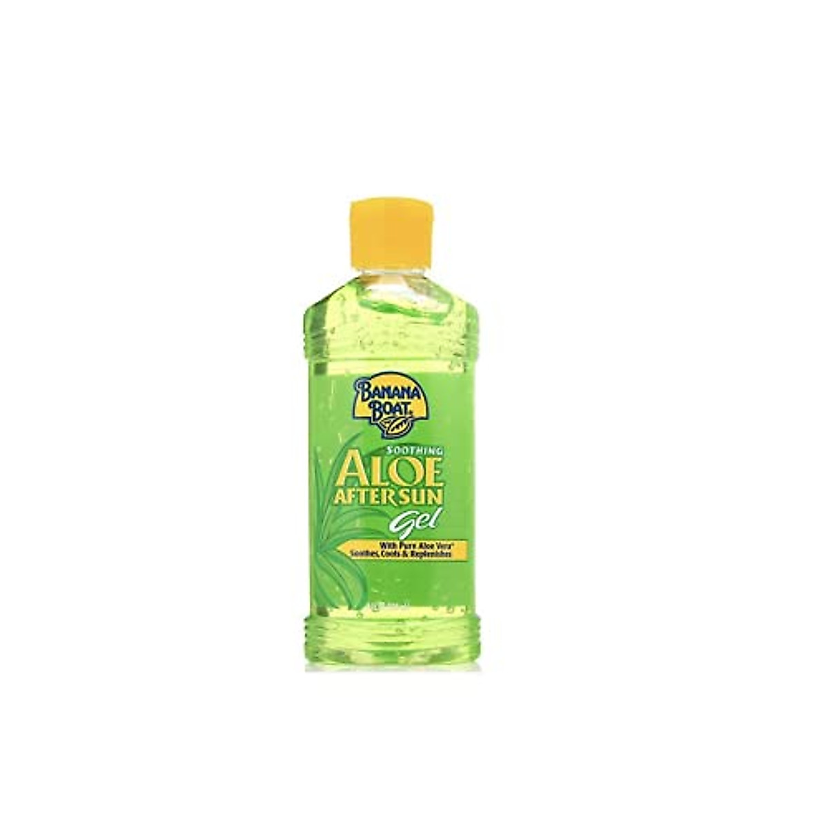 Banana Boat Aloe Vera Sun Burn Relief Sun Care After Sun Gel - 8 Ounce (Pack of 4)