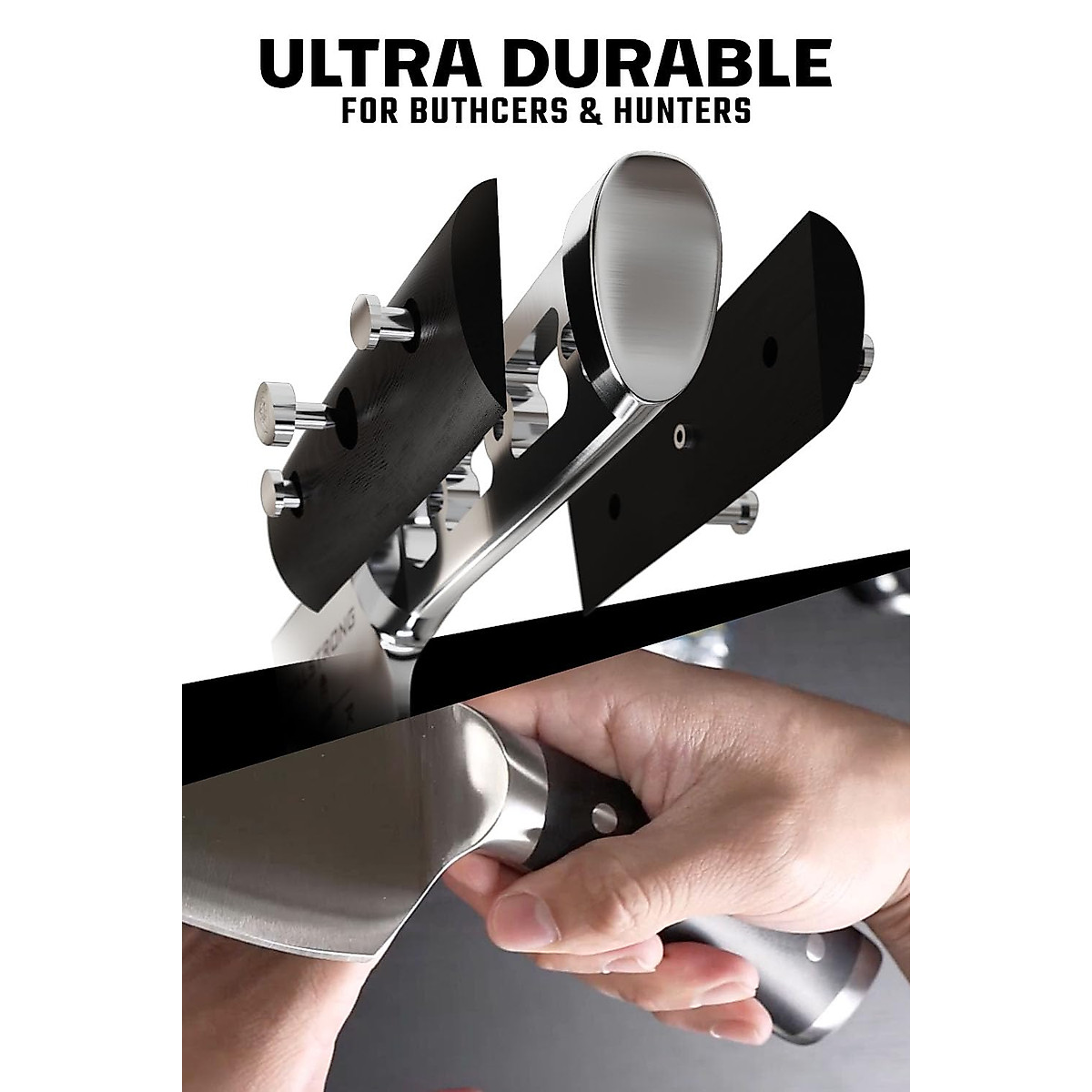 Dalstrong Giant Butcher Meat Cleaver Knife - 12.5"-Gladiator Series-The Devastator - Massive 4mm Thick-HC German Steel Kitchen Knife-Giftable Breaking Knife-w/Sheath