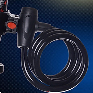 1Pc Bicycle Chain Lock Portable Electric Bike Motorcycle Fixed Wire Lock Mountain Bike Lock
