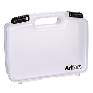 ArtBin Quick View Deep Base Carrying Case12inX3.25inX9.875in Translucent