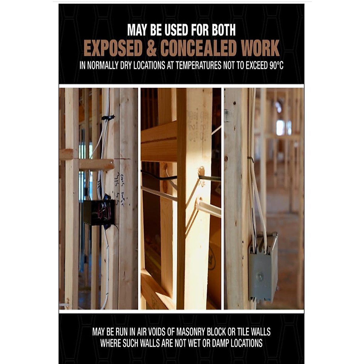 Southwire Romex Brand Simpull Solid Indoor 14/2 W/G NMB Cable 50ft coil - SW# 28827422,White