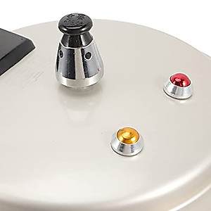 Operitacx Pressure Cooker 10 Quart Aluminum Pressure Cooker Mini Small Cooking Pot Gas Steamer Electric Ceramic Stove Safety Pressure Cooker For Induction All Cooktops 3L Pressure Canner