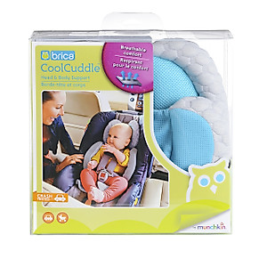 Munchkin Brica Cool Cuddle Head and Body Support for Car Seat