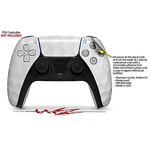 WraptorSkinz Skin Wrap compatible with Sony PS5 DualSense Controller Golf Ball (CONTROLLER NOT INCLUDED)