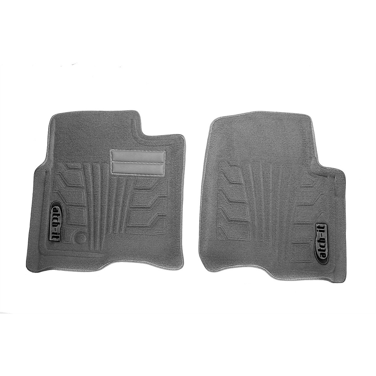 Lund 583024-G Catch-It Carpet Grey Front Seat Floor Mat - Set of 2