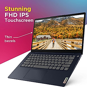 Lenovo IdeaPad 3i Laptop - 15.6" Full HD 1080p Touch Screen - Intel Core i5-1155G7-24GB Memory - 1TB SSD - Windows 11 Home - Abyss Blue – w/HDMI Cable