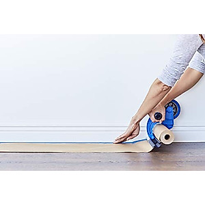 ScotchBlue Painter's Tape and Paper Dispenser, Applies Masking Paper with Painter’s Tape to Protect and Cover Surfaces, Tape Dispenser Includes Plastic Blade, Fits 12 Inch Masking Paper
