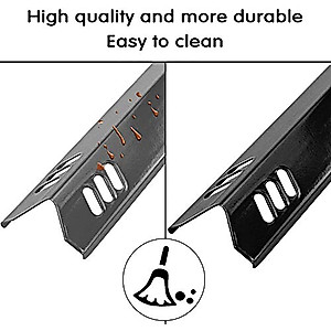 Hisencn Replacement Burner Tube, Heat Plate Repair Kit for Dyna Glo DGF510SBP, Home Depot Dyna Glo 5 Burner DGF493BNP, Backyard GBC1449-C, Better Homes & Gardens, Uniflame Gas Grill Models