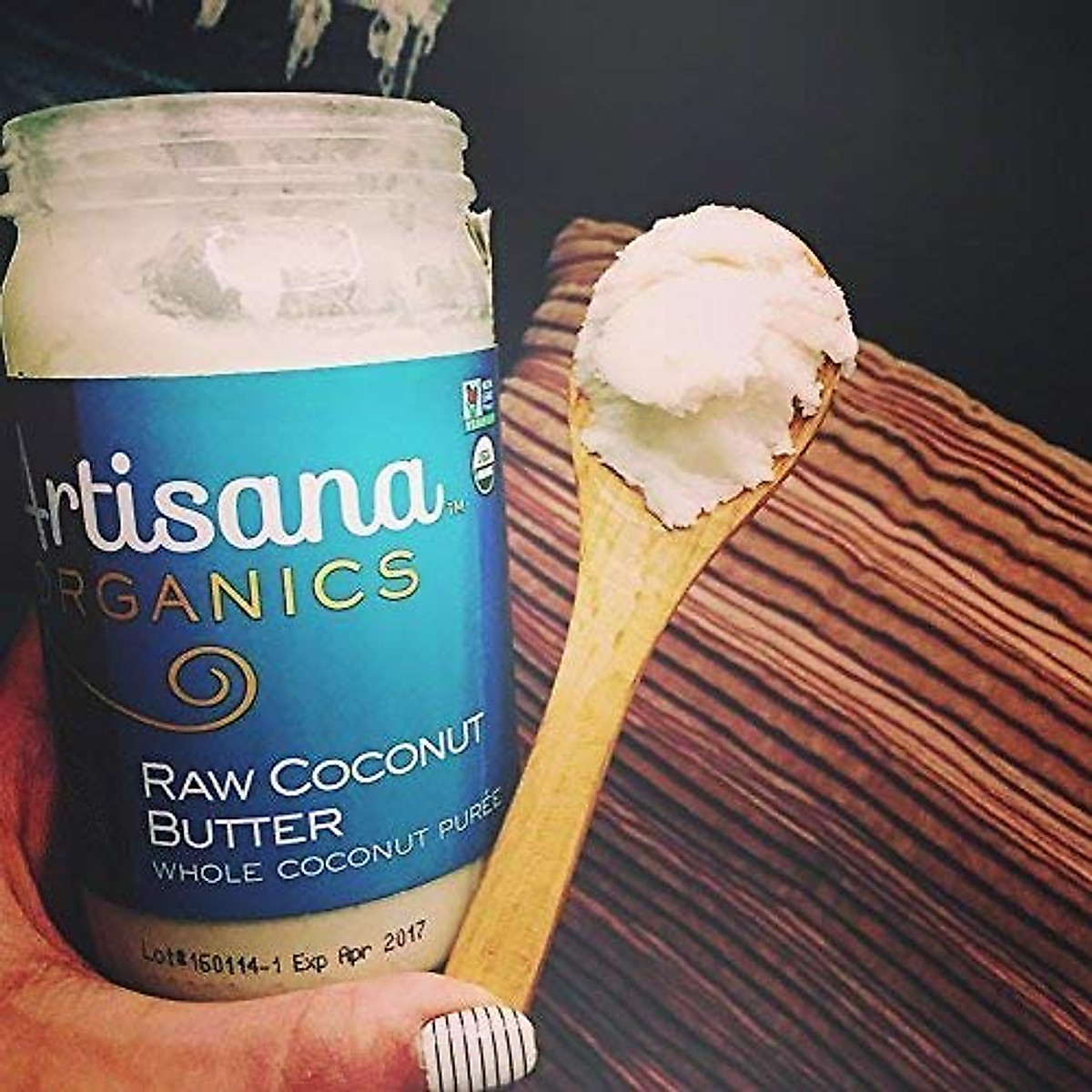 Artisana Organics Raw Coconut Butter, 14 oz | No Sugar Added, Paleo, Keto Snack, Vegan and Non GMO