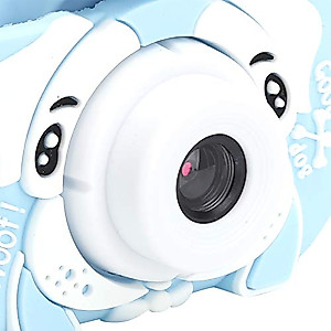 FOKH Kids Camera, Taking Pictures Lightweight Playback Video Recording Kids Digital Camera, Travel Use for Girls and Boys Toddlers Birthday Gifts(Blue)