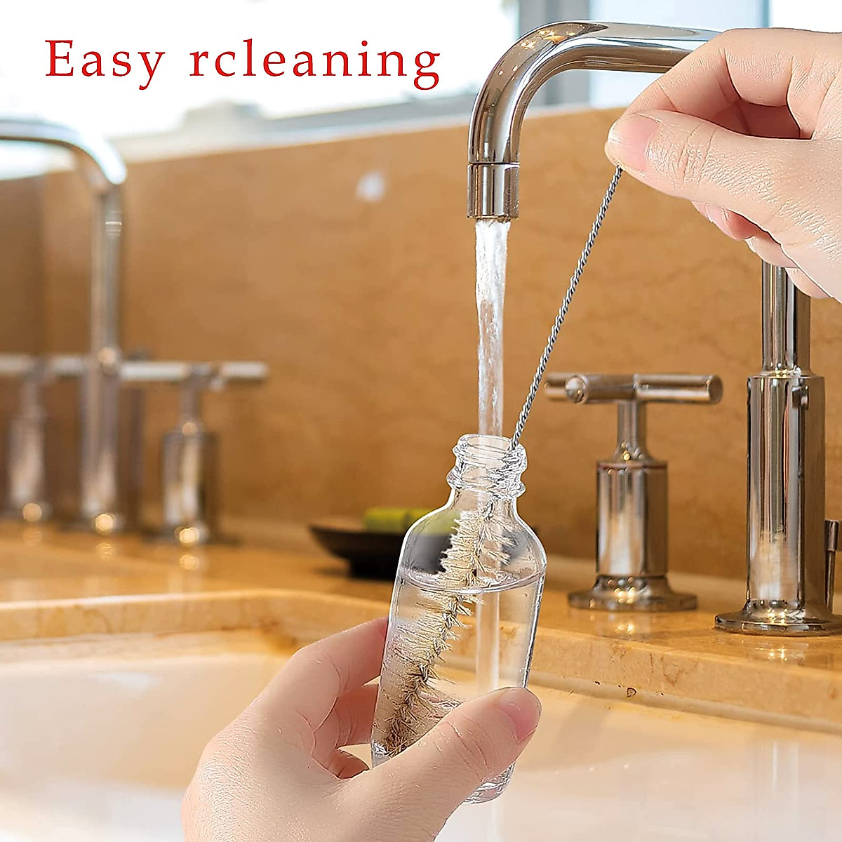 14Pack 2oz Bottles with Airtight Lids,Boston Clear Glass Mini Shot Bottles With Cap for Whiskey Sample Bottle,Ginger Shots Bottles,Potion,Oils,Vanilla,Liquid,Shot Jars With 2 Funnels 16 Labels 1Brush