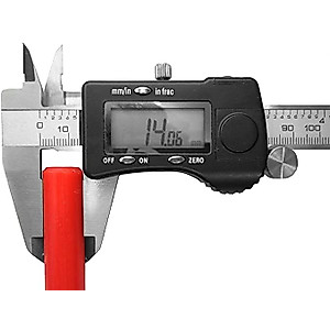 Jeka Kerzen Christmas Pyramid Carousel Candles, Medium 14mm - Red