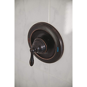 Moen 82495EPBRB Single Handle Posi-Temp Pressure Balanced Shower Trim, Mediterranean Bronze