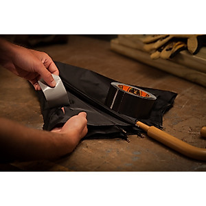 Gorilla Black Duct Tape, 1.88" x 12 yd, Black, (Pack of 6)