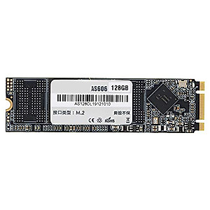 M.2/NGFF Solid State Drive, 2280 128GB SSD with 551MB/S Reading Speed and 212MB/S Writing Speed for Laptop Desktop Computer AS606