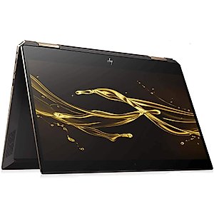 hp Spectre Touch x360 13-ap000 Ash/Gold Convertible Quad Core Intel i7 up to 4GHz 8GB 256GB SSD 13.3in FHD Gorilla Glass (Renewed)