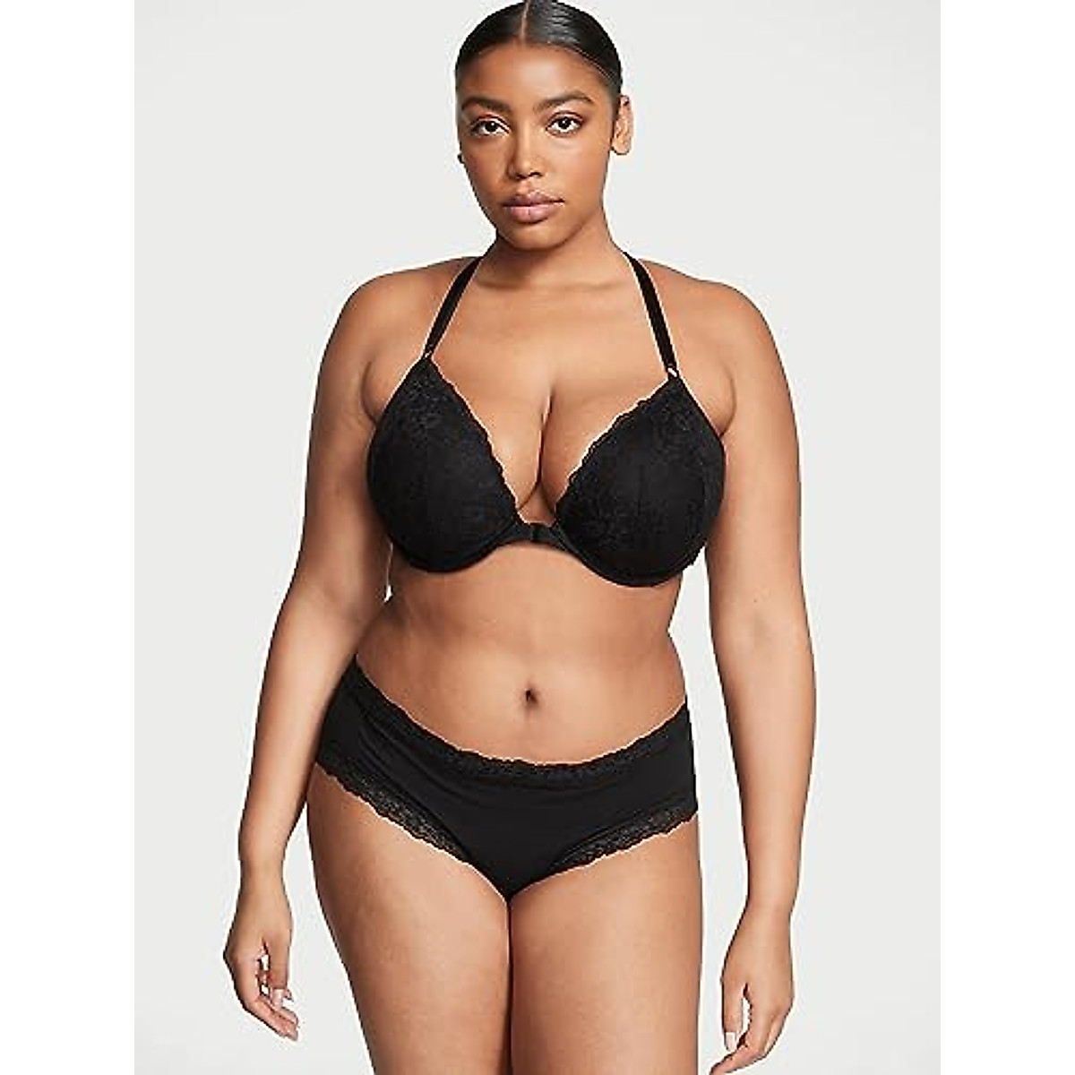 Victoria's Secret Cotton Cheeky Panty Pack, Smooth Fabric, Underwear for Women, 5 Pack Multi (XS)