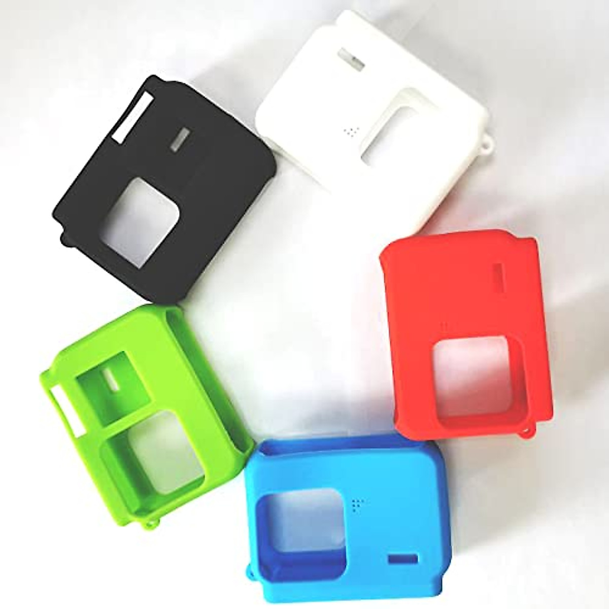 For Insta360 ONE R Camera Silicone Protective Case Insta360 ONE R Silicone Case Camera Accessories Protective Case for Panoramic Accessories Lens (Insta360 ONE R, Red) A452