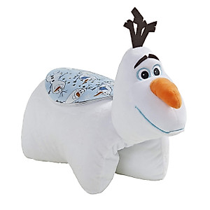 Pillow Pets Disney Frozen II Olaf Snowman Sleeptime Lite - Stuffed Animal Plush Nightlight , White