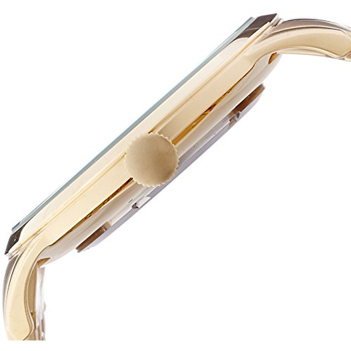 Armitron Men's 20/4962BKGP Black Sunray Dial Gold-Tone Bracelet Watch