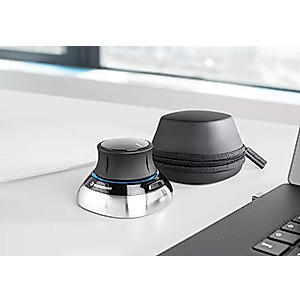 3Dconnexion 3DX-700066 Spacemouse Wireless (With Carry Case And Universal Receiver)