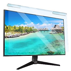 Anti Blue Light Screen Filter, Universal Blue Light Blocking Screen Protector Panel for 23, 23.6, 23.8, 24 inches Diagonal Desktop Computer LED PC Monitor- Widescreen Monitor Frame Hanging Type