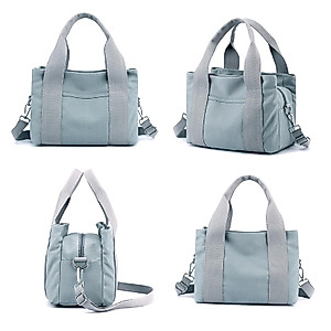 Tote Bag Women Small Satchel Stylish Mini Tote Handbag Canvas Hobo Fashion Crossbody Bag Shoulder Travel Bag 2023