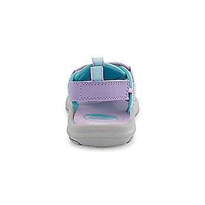 OshKosh B'Gosh Girls Blavo Sandal, Purple, 8 Toddler