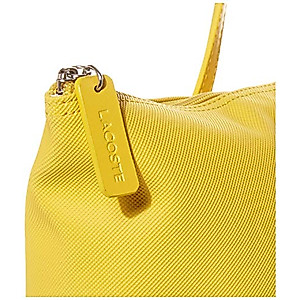 Lacoste L.12.12 Concept Large Shopping Bag, Navy Blue/Narcissus-Andalusian RED-Turkish Delight