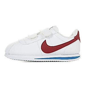 Nike Baby Boy's Cortez Basic SL (Infant/Toddler) White/Varsity Red/Varsity Royal/Black 9 Toddler M
